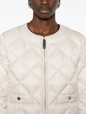 Max Mara Padded Blouson Jacket - Beige