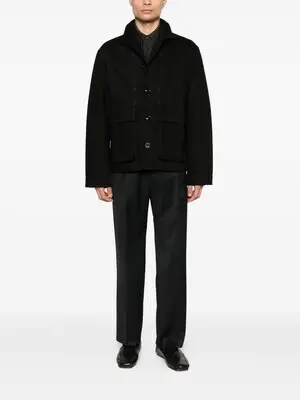 LEMAIRE Denim Cotton Jacket - Black