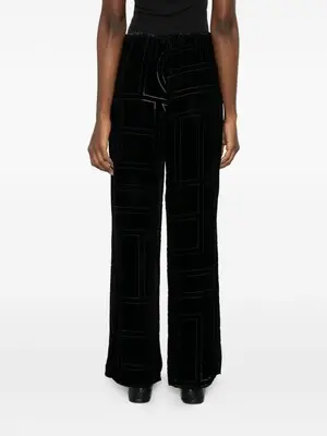 TOTEME Monogram Pajama Trousers