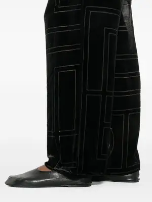 TOTEME Monogram Pajama Trousers