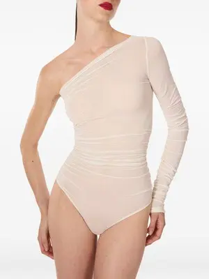 Wolford One-shoulder Bodysuit - White