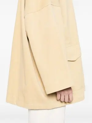 TOTEME Cotton Overshirt Jacket - Beige