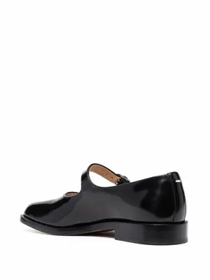 MAISON MARGIELA Tabi Leather Mary Jane Ballerinas - Black