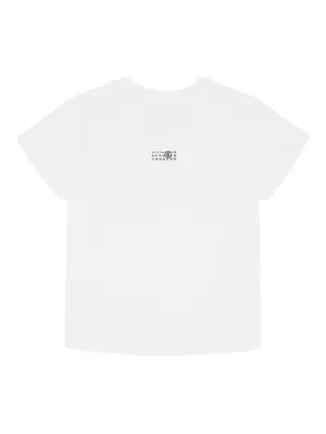 MAISON MARGIELA Logo Cotton T-shirt - White
