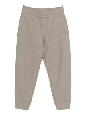 Emporio Armani Cotton Blend Sweatpants - Grey