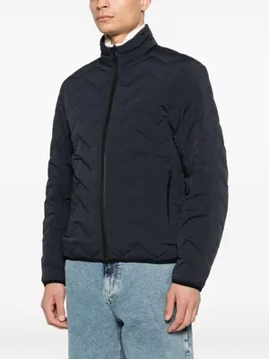 Emporio Armani Nylon Down Jacket - Blue