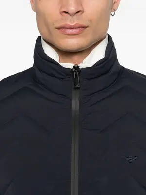 Emporio Armani Nylon Down Jacket - Blue