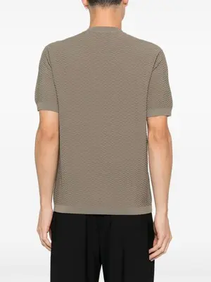 Emporio Armani Knitted T-shirt - Grey