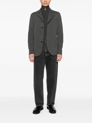 Emporio Armani Chevron Cardigan