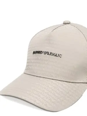 Emporio Armani Logo Baseball Cap - Grey
