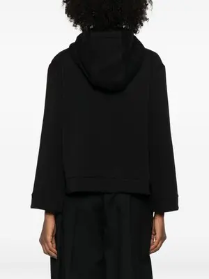 Emporio Armani Cotton Blouson Jacket - Black