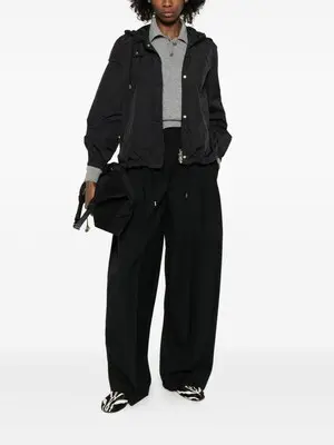 Emporio Armani Nylon Blouson Jacket - Black