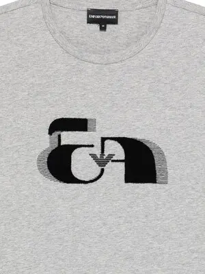 Emporio Armani Printed Cotton T-shirt