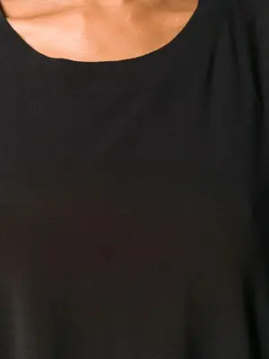 Norma Kamali Short Sleeve T-shirt - Black