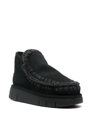 Mou Eskimo Bounce Ankle Boots - Black