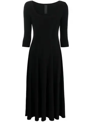 Norma Kamali 3/4 Sleeve Day Dresses
