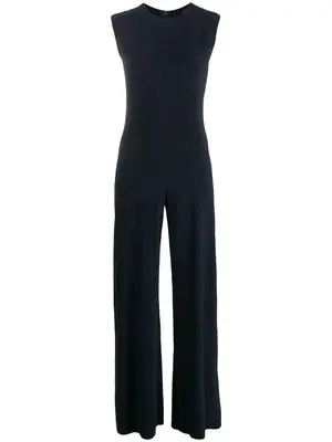 Norma Kamali Sleeveless Jumpsuit - Blue