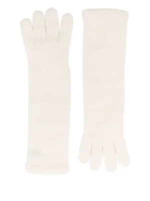 ALPO Cashmere Gloves - White