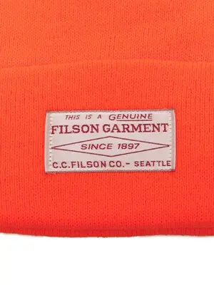 Filson Logo Beanie - Orange