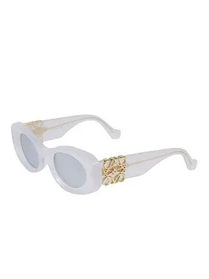Loewe Anagram Sunglasses - White