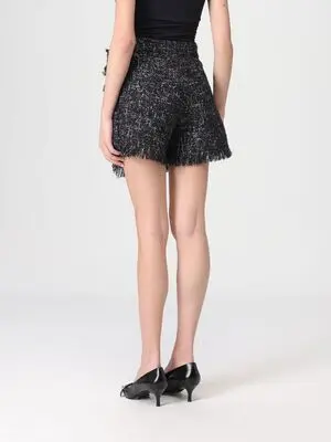 MSGM Tweed Shorts - Black