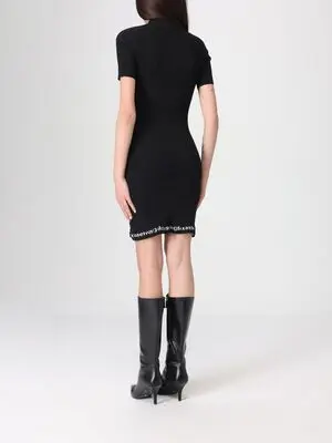 Alexander Wang Ribbed Zip-up Knit Dress