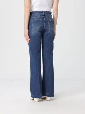 Liu Jo Button Detailed Jeans - Blue