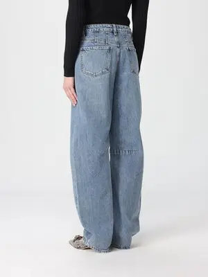 SELF-PORTRAIT Wide Leg Jeans