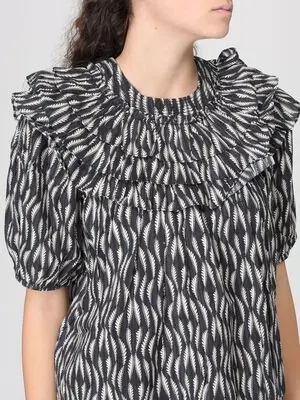 Ulla Johnson Printed Ruffled Blouse