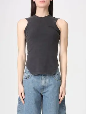 Attico Sleeveless Top - Black