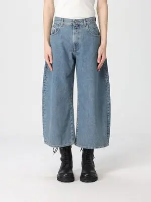 Attico Wide Leg Jeans - Blue