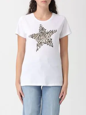 Liu Jo Floral Logo T-shirt - White 1