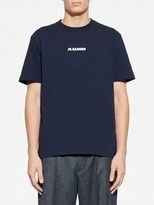 JIL SANDER Jil Sander Crewneck T-Shirt Navy