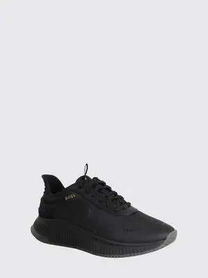 BOSS Lace Up Sneakers - Black