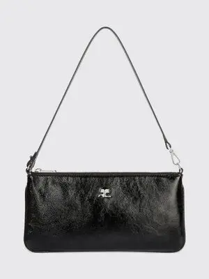 COURREGES Shoulder Bag - Black