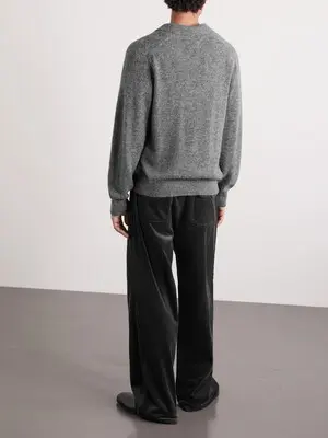 CORRIDOR Baby Alpaca-blend Polo Sweater
