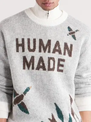 HUMAN MADE Jacquard-knit Sweater