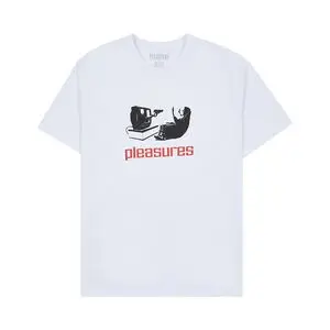 PLEASURES Printed T-shirt - White