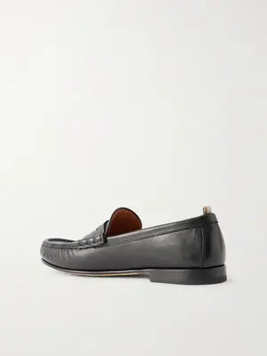 Officine Creative Balfron 002 Leather Loafers - Black