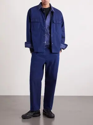 A KIND OF GUISE Nanamica Insulation Padded Cotton-blend Shell Shirt
