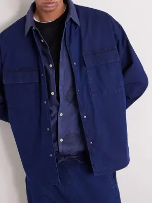 A KIND OF GUISE Nanamica Insulation Padded Cotton-blend Shell Shirt