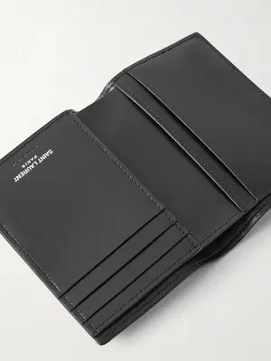 Saint Laurent Leather Trifold Wallet