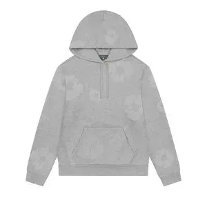DENIM TEARS Mono Cotton Wreath Hoodie - Grey