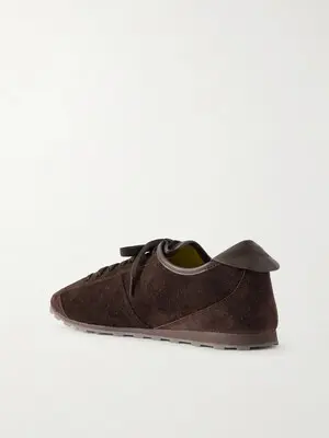 Jacquemus Les Tennis Suede Sneakers - Brown