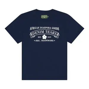 DENIM TEARS Adg Tee - Blue