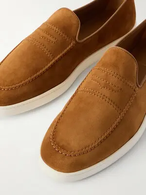 Church's Peebles Suede Loafers - Brown