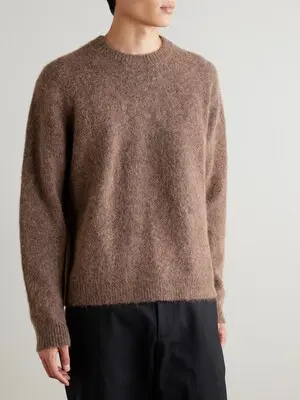 Nn07 Russell 60012 Alpaca-blend Sweater - Brown