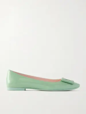 Roger Vivier Glossed Flats For Women