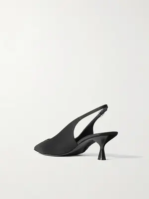 Stella McCartney Satin Slingback Pumps