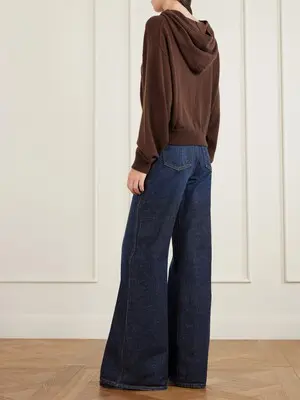 ALLUDE Wool And Cashmere-blend Hoodie
